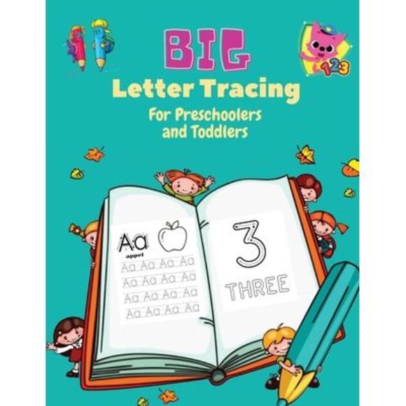 Mike Stewart | Other | Big Letter Tracing For Preschoolers And Toddlers ...